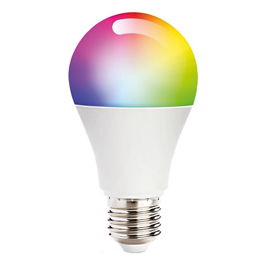 Έξυπνη λάμπα LED RGB με δυνατότητα ρύθμισης φωτισμού E27/9,5W/230V 2700 ...
