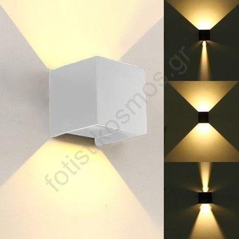 Επιτοίχιο φωτιστικό εξωτερικού χώρου LED KREON 2xLED/3W/230V IP54 4000K ...