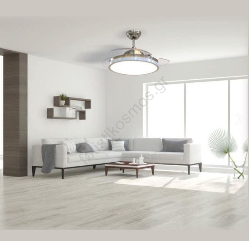 Φωτιστικό οροφής LED με ανεμιστήρα LED/30W/230V 3000/4000/6400 K + RC ...