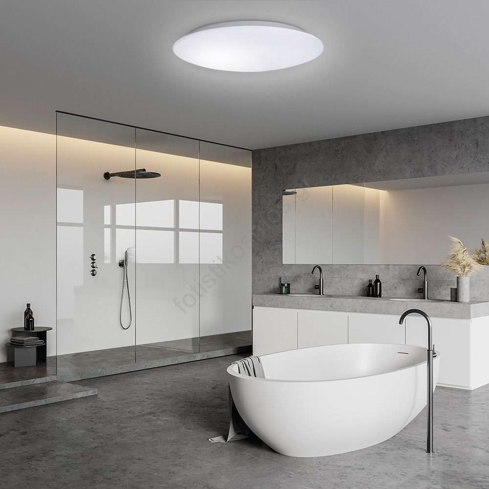Φωτιστικό οροφής LED μπάνιου AVESTA LED/18W/230V IP54 | Fotisti kosmos