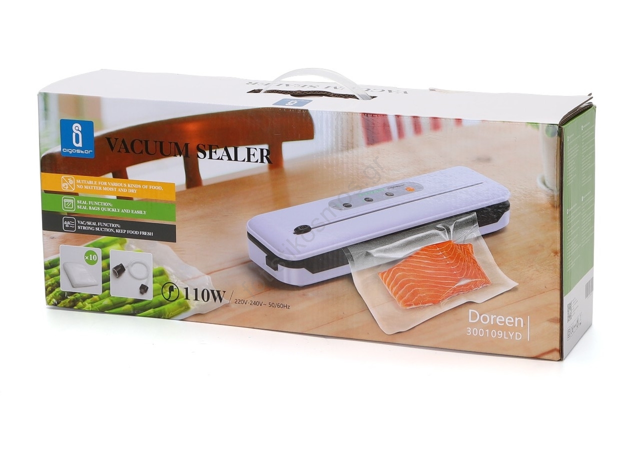 Aigostar - Συσκευή Vacuum -Αεροστεγούς Φύλαξης 110W/230V | Fotisti kosmos