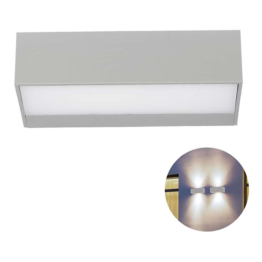 LED Επιτοίχιο φωτιστικό εξωτερικού χώρου LED/9W/230V 4000K IP65 ...