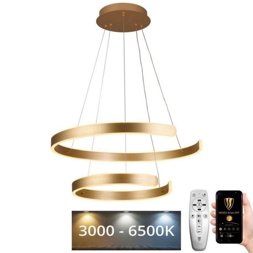 LED Dimmable κρεμαστό φωτιστικό οροφής LED/120W/230V 3000-6500K ...