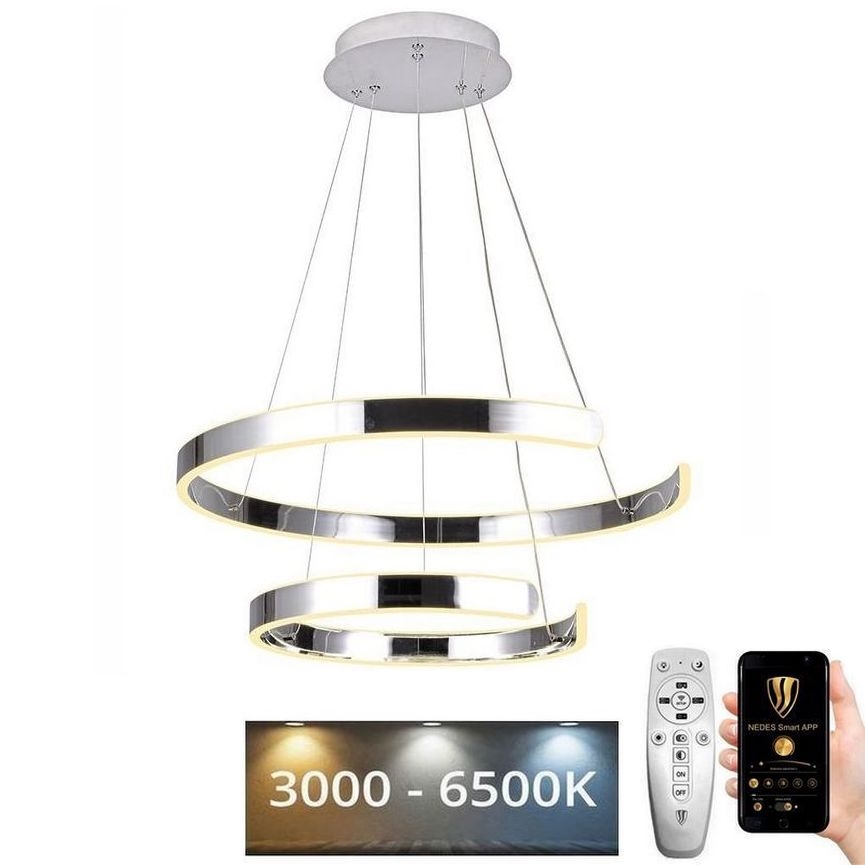 LED Dimmable κρεμαστό φωτιστικό οροφής LED/120W/230V 3000-6500K ...