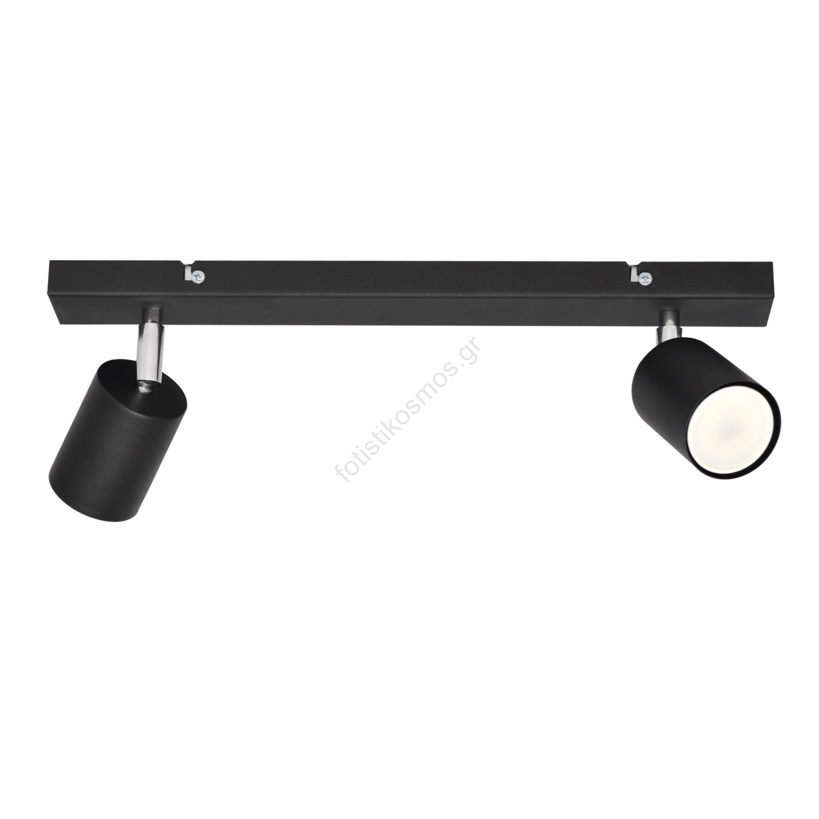 LED Φωτιστικό σποτ LED TUNE 2xGU10/4,8W/230V μαύρο | Fotisti kosmos