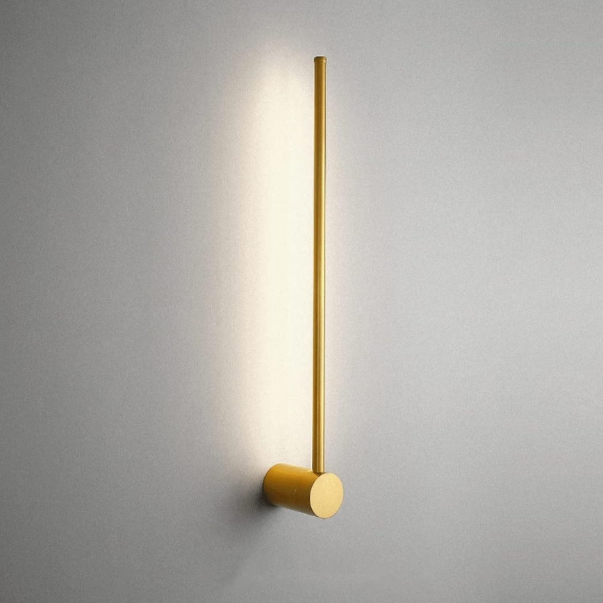 Redo 01-3121 - Φωτιστικό τοίχου LED TABOO LED/9W/230V ορείχαλκος ...