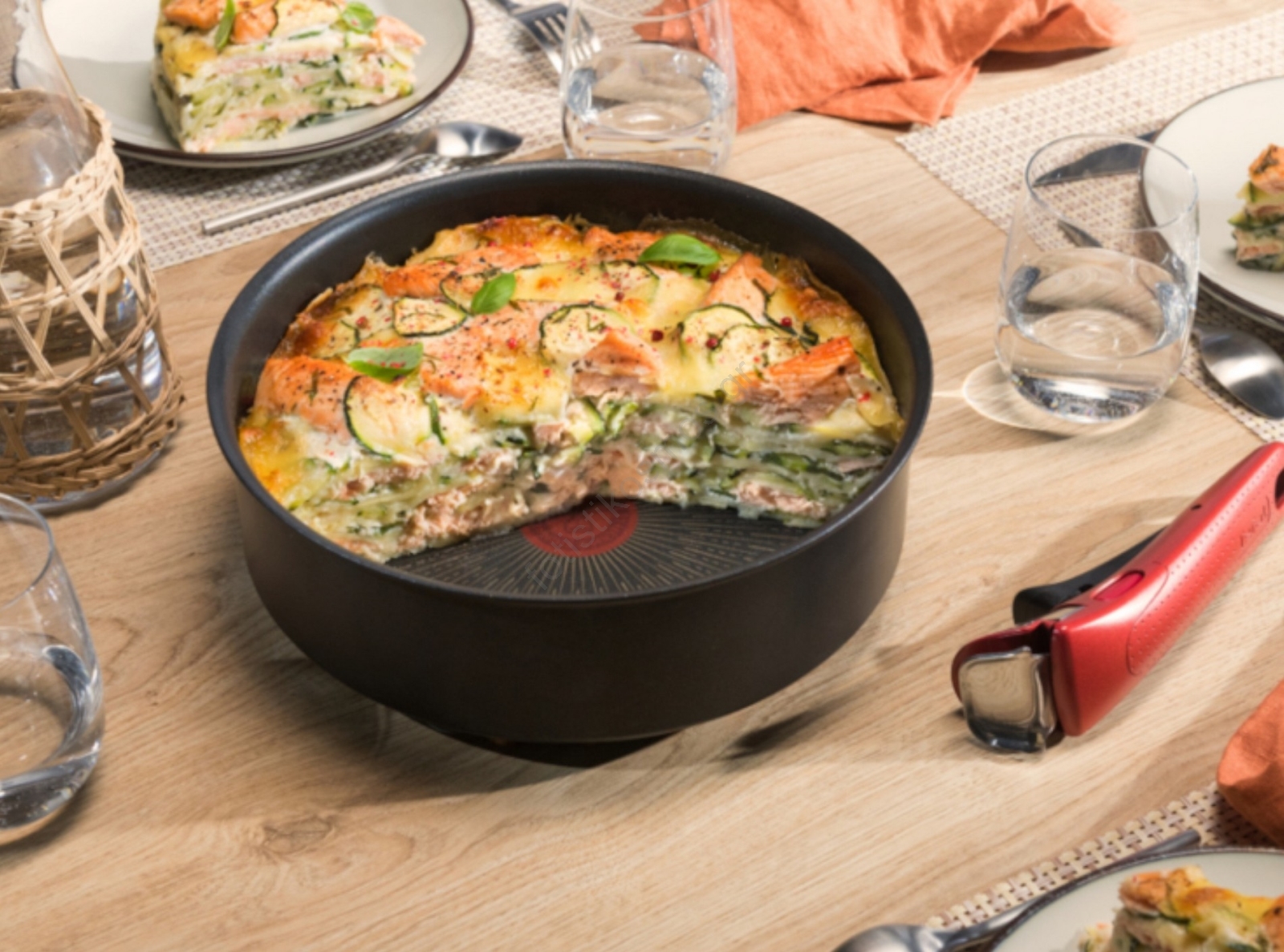 Tefal - Σετ 12 τεμαχίων μαγειρικών σκευών INGENIO SO LIGHT | Fotisti kosmos