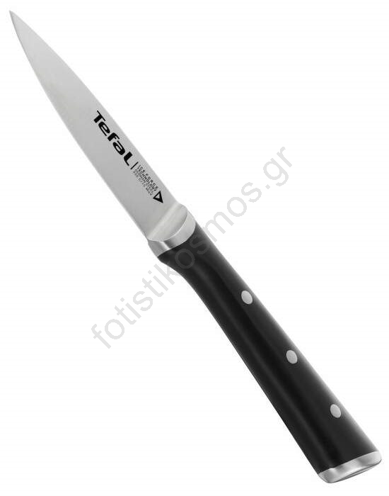 Tefal - Stainless steel carving knife ICE FORCE 9 cm χρώμιο/μαύρο ...