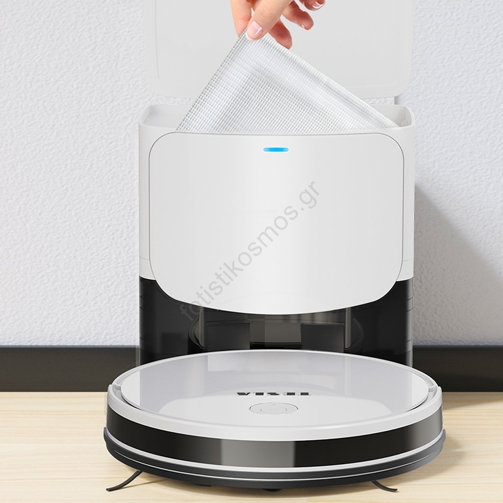 TESLA Electronics RoboStar-Σκούπα Ρομπότ 2σε1 2600 mAh Wi-Fi λευκό + RC ...