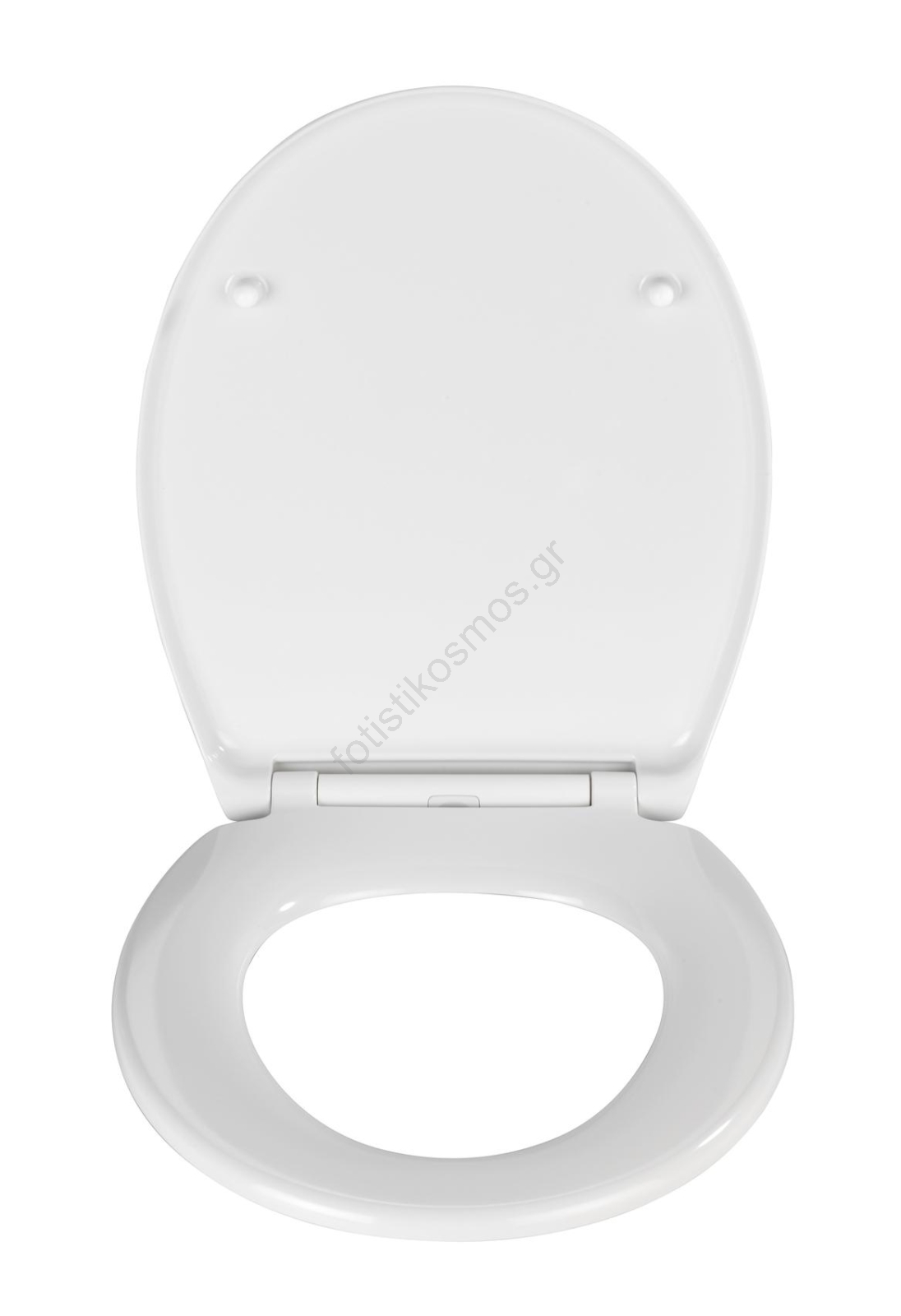 WENKO 21903100-WC κάθισμα SAMOS 44,5x37,5 cm λευκό/ασημί | Fotisti kosmos