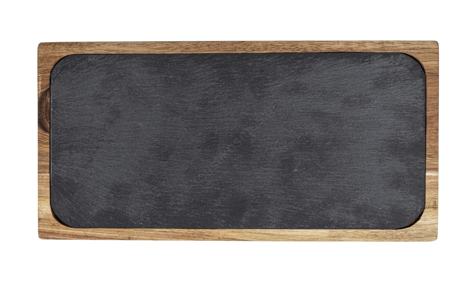 WENKO 55103100 - Σανίδα κοπής BLACK OUTDOOR KITCHEN 30x15 cm καφέ/γκρι ...